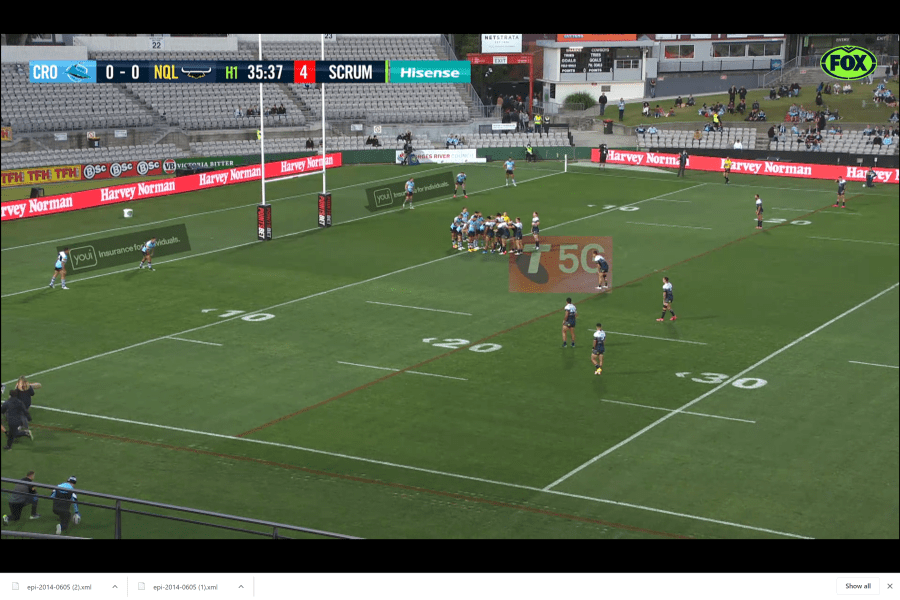 Defending Centre Field Scrums – Rugby League Strategy